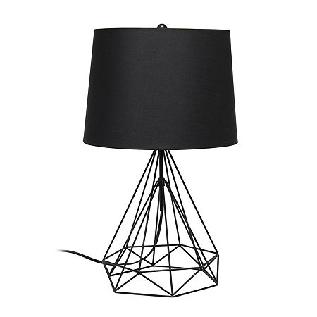 Click here for Lalia Home Studio Loft Geometric Wired Table Lamp... prices
