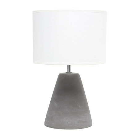 Click here for Simple Designs Pinnacle Concrete Table Lamp prices
