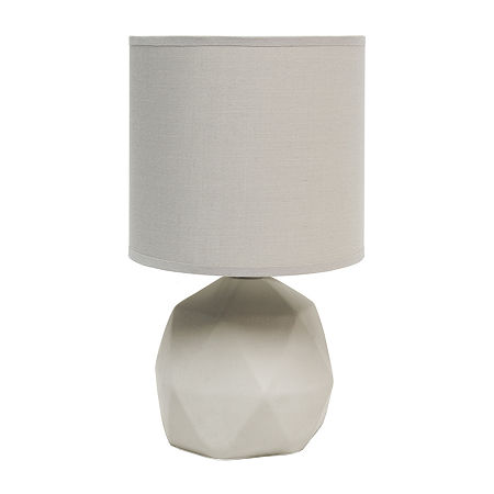 Click here for Simple Designs Geometric Concrete Mini Table Lamp prices