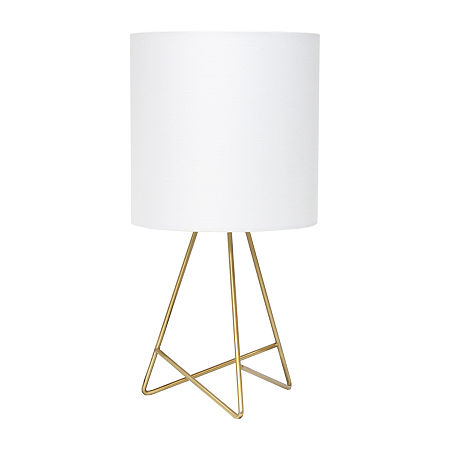 Click here for Simple Designs Down to the Wire Table Lamp w/Fabri... prices