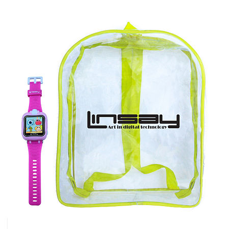 Click here for Linsay 1.5 Kids Pink Smart Watch With Bag  One Siz... prices