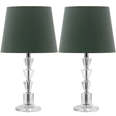Click here for Safavieh Harley Lamp- Set of 2  One Size  Clear Gr... prices