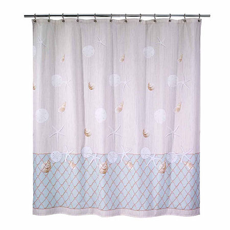 Click here for Avanti Seaglass Seashell and Netting Shower Curtai... prices