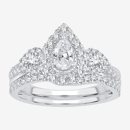 Click here for Womens 1 CT. T.W. Natural White Diamond 10K White... prices
