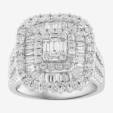 Click here for Effy Womens 2 CT. T.W. Natural White Diamond 14K W... prices