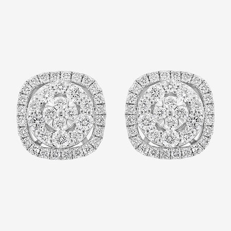 Click here for Effy 5/8 CT. T.W. Natural White Diamond 14K White... prices