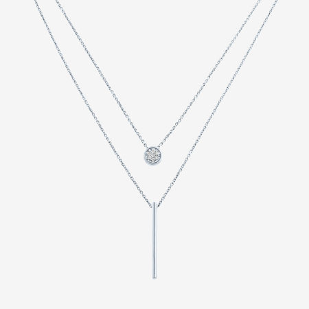 Click here for YES  PLEASE! 2-pc. Diamond-Accent Bar Necklace Set... prices