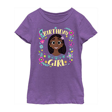 Click here for Disney Little & Big Kid Girls Crew Neck Short Slee... prices
