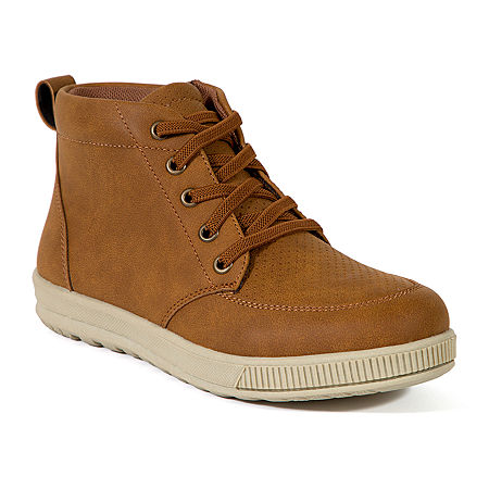 Deer Stags Big Boys Nolan Jr. Bungee Lace Dress Casual Boots - Tan