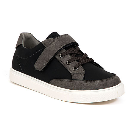 Deer Stags Little Boys Jose Jr. Dress Fashion Sneakers - Black  Dark Gray