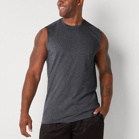 Click here for Xersion Cotton Mens Crew Neck Sleeveless Moisture... prices