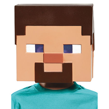 Click here for Mens Minecraft Steve Vacuform Mask Costume Accesso... prices