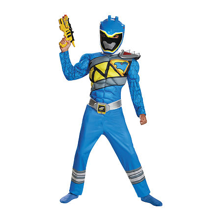 Click here for Boys Dino Charge Blue Muscle Power Rangers Costume... prices