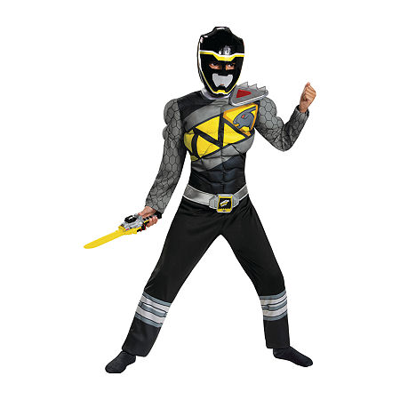 Click here for Boys Dino Charge Black Muscle Power Rangers Costum... prices