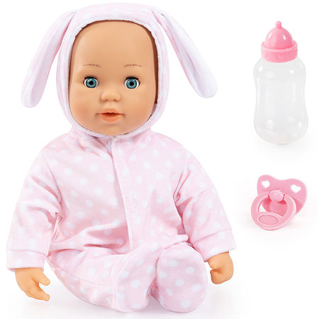 Click here for Bayer Design Anna Pink Bunny 24 Sounds 15 Inch Dol... prices