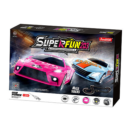 Click here for Joysway Superfun Power Slot Car Racing Set - Layou... prices