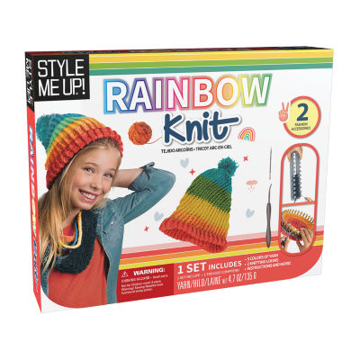 Style Me Up Rainbow Knitting Kit - JCPenney