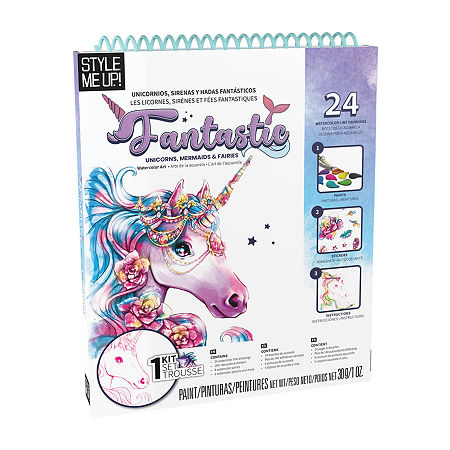 Click here for Style Me Up Watercolor Painting Kit 15-pc. Paintin... prices