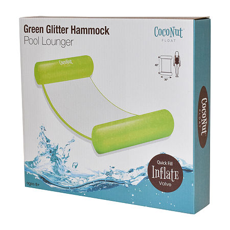 Click here for Coconut Float Green Glitter Hammock Pool Lounger P... prices