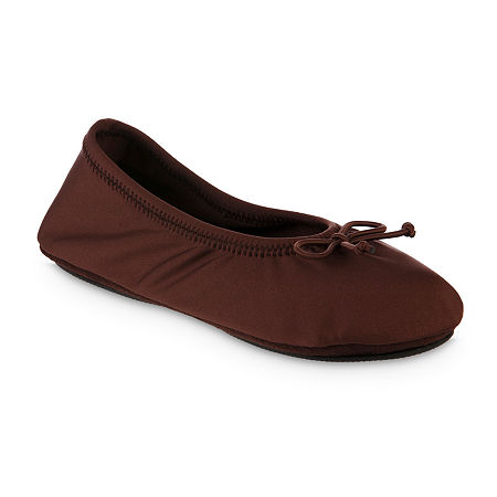 Click here for Isotoner Womens Memory Foam Ballerina Slippers  Me... prices