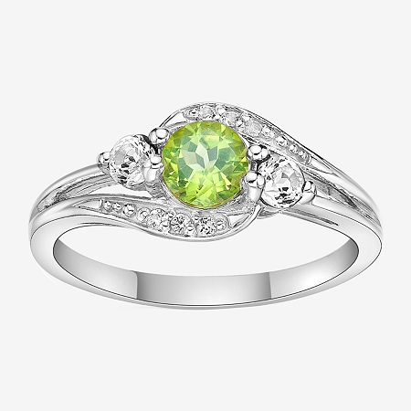 Click here for Womens Genuine Green Peridot Sterling Silver Round... prices