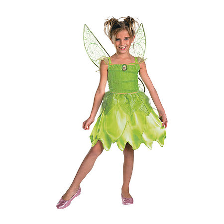 Click here for Girls The Fairy Rescue Tinker Bell Costume  4-6  G... prices