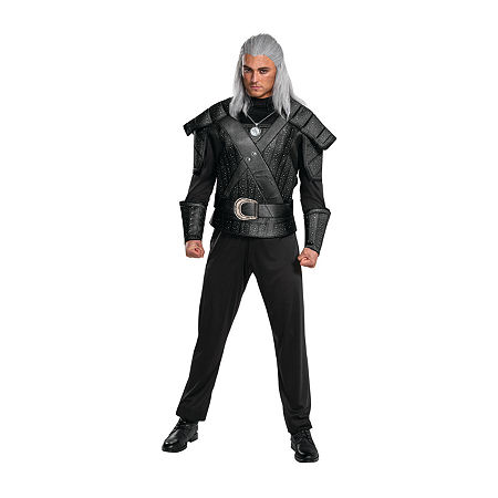 Click here for Mens Witcher Geralt Costume  Medium  Black prices