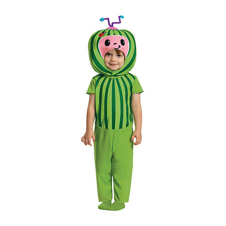 Click here for Toddler Unisex Cocomelon Costume  2t  Green prices