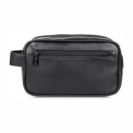 Click here for Karla Hanson Mens Travel Double Zipper Toiletry Ba... prices
