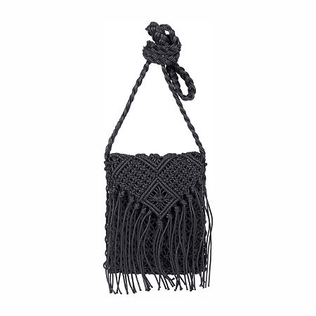 Click here for Karla Hanson Boho Macrame Iii Crossbody Bag  One S... prices