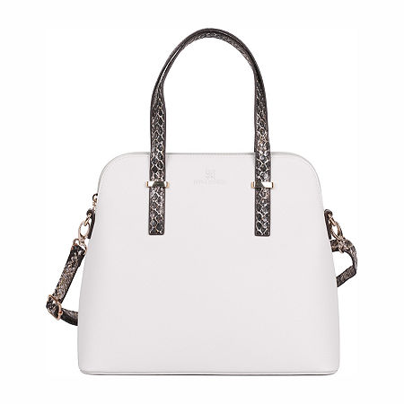 Click here for Karla Hanson Grace Satchel  One Size  White prices