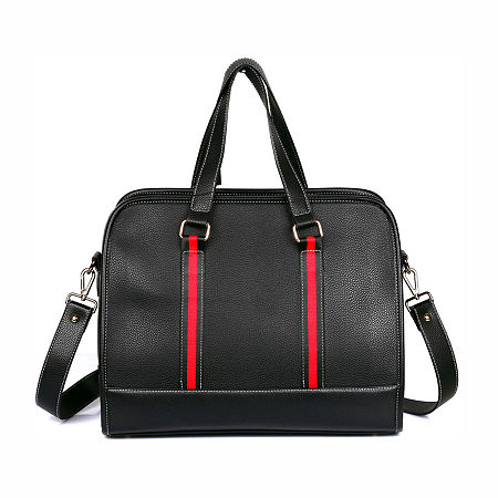 Click here for Karla Hanson Rogers Duffel Bag Striped Duffel Bag... prices