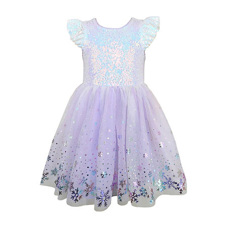 Click here for Lilt Little Girls Short Sleeve Flutter Sleeve A-Li... prices