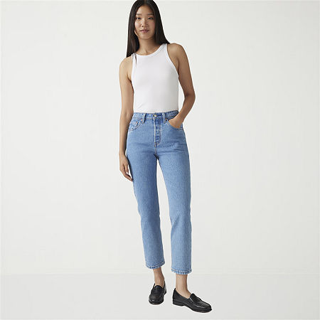 Click here for Levis Womens High Rise 501 Cropped Jean  26  Blue prices