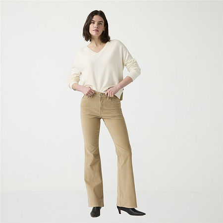 Levis Womens 726 High Rise Slim Fit Flare Jeans - Space Odyssey