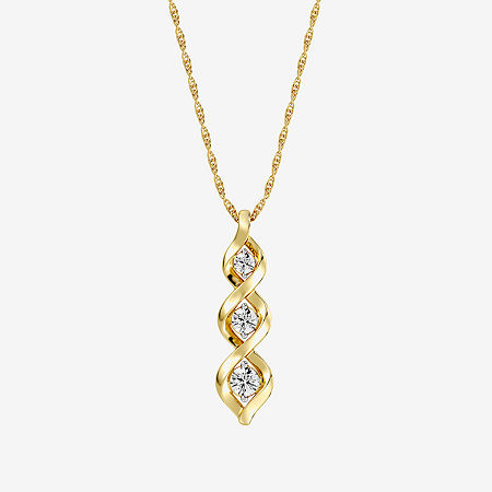 Click here for Yes  Please! Womens Lab Created White Sapphire 14K... prices