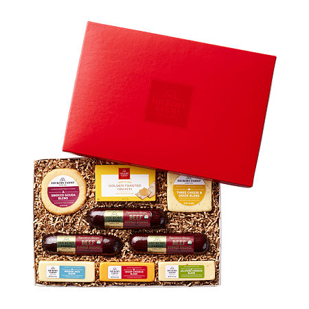 Hickory Farms Hearty Selection Gift Box  9 Piece