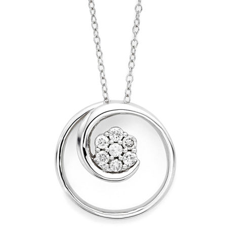Click here for Diamond Blossom 1/6 CT.T.W. Natural Diamond Swirl... prices