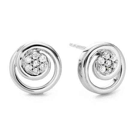 Click here for Diamond Blossom 1/10 CT.T.W. Natural Diamond Swirl... prices