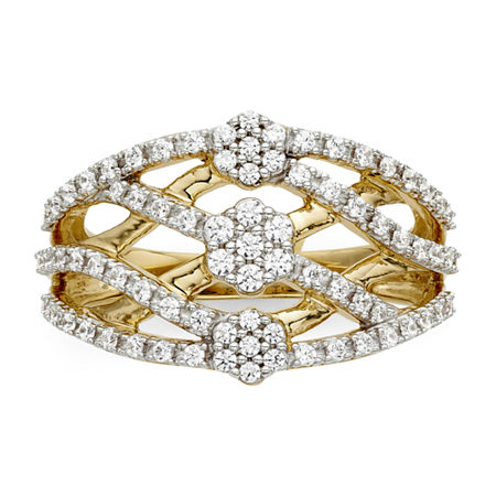Click here for Diamond Blossom 1/2 CT.T.W. Natural Diamond Criss-... prices