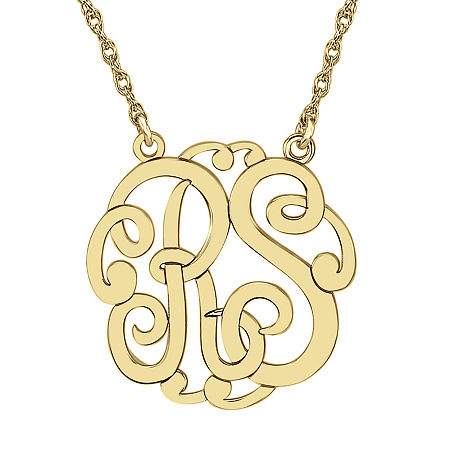 Click here for Personalized 25mm Monogram Initials Pendant Neckla... prices
