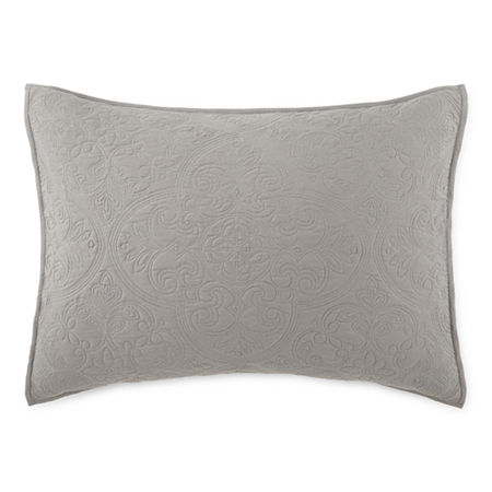 Click here for Home Expressions Harper Pillow Sham  One Size  Gra... prices