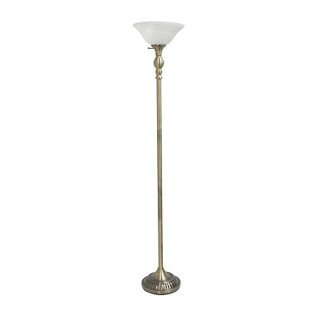Click here for Lalia Home Classic 1 Light Marbleized Glass Torchi... prices