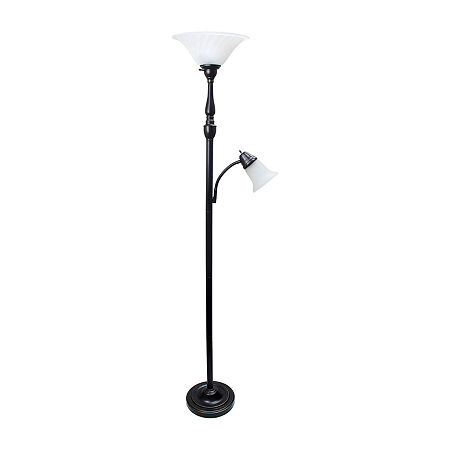 Click here for Lalia Home Reading Light/Marble Glass Shades Torch... prices