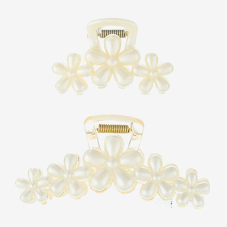 Click here for Arizona Flower 2-pc. Hair Clip  One Size  Multiple... prices