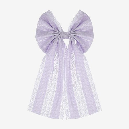 Click here for Arizona Purple Lace Hair Bow  One Size  Purple prices