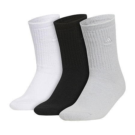 Click here for adidas Cozy Comfort Cushion Womens 3 Pair Crew Soc... prices