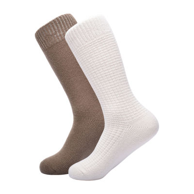 Frye and Co. Supersoft Waffle Womens 2 Pair Boot Socks - JCPenney