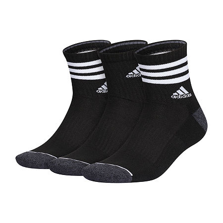 Click here for adidas Cushion Mens 3 Pair Quarter Ankle Socks  10... prices