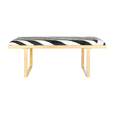 Click here for Millie Accents Upholstered Bench  One Size  Yellow prices